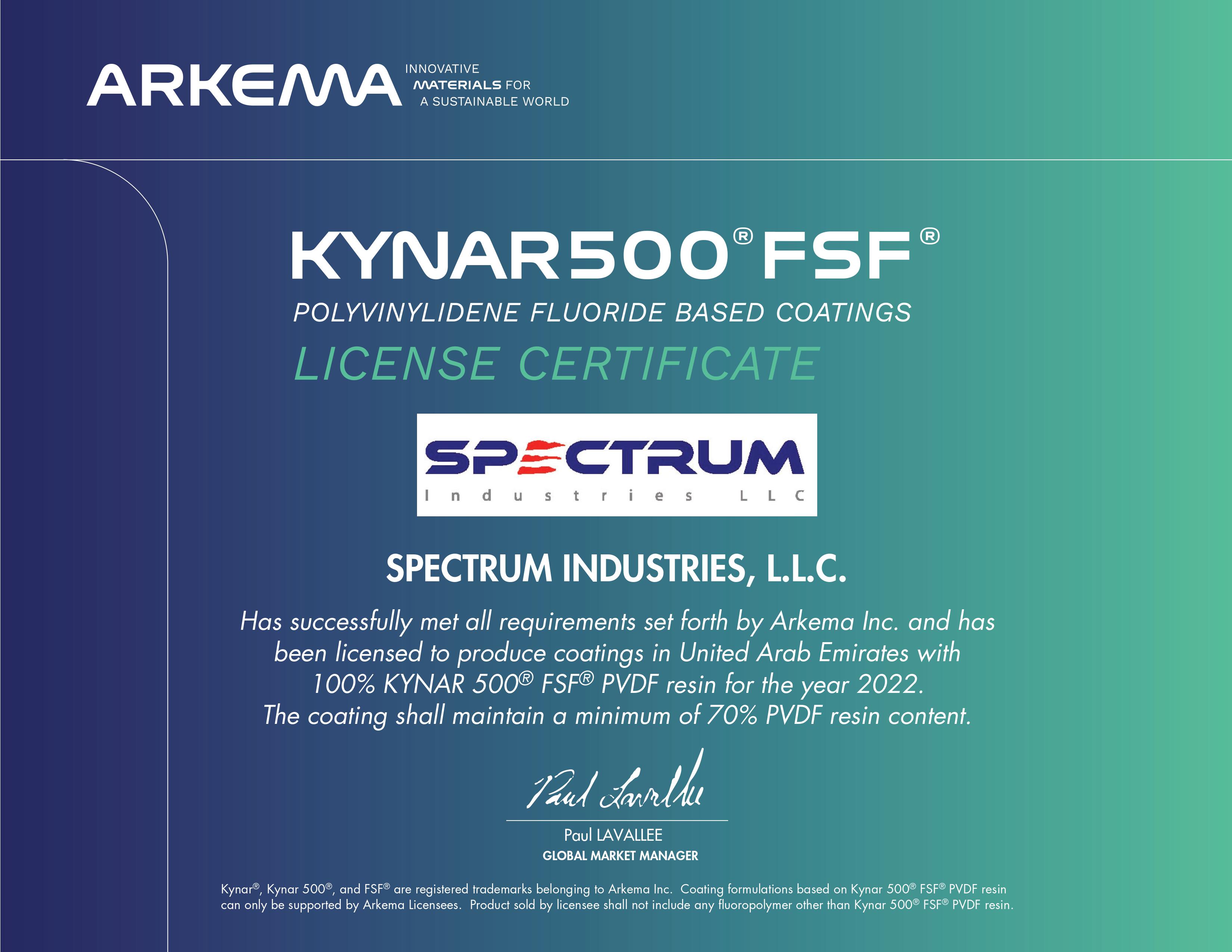 Spectrum Industries LLC